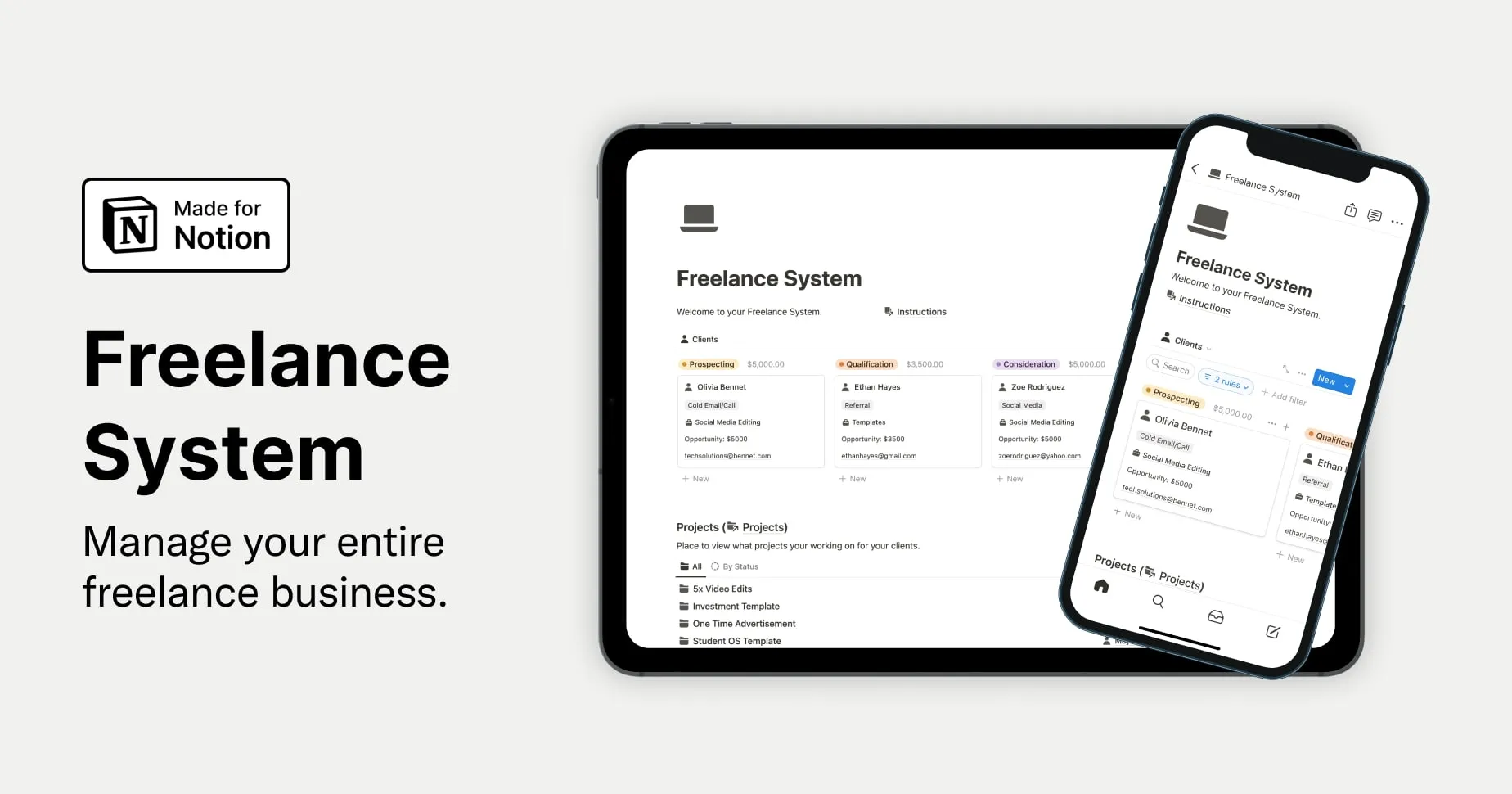 Notion Freelance System | PathPages